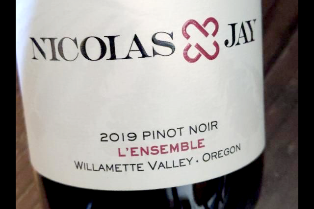 Nicolas-Jay Pinot Noir L’Ensemble 2019 - California Wine Advisors